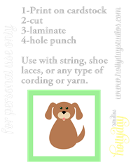Free Lacing Card Printable – Lesson Plans